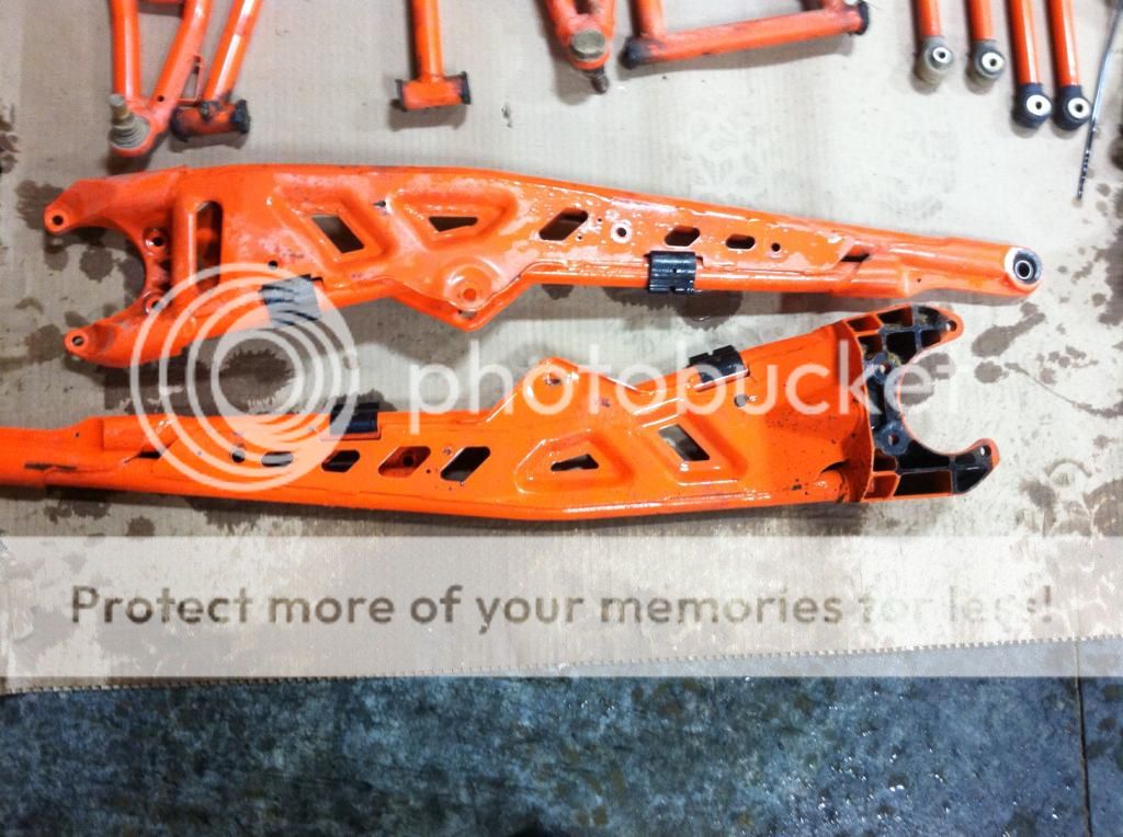 A-arms, trailing arms, axles, radius rods, tie rods for XP 900 ...