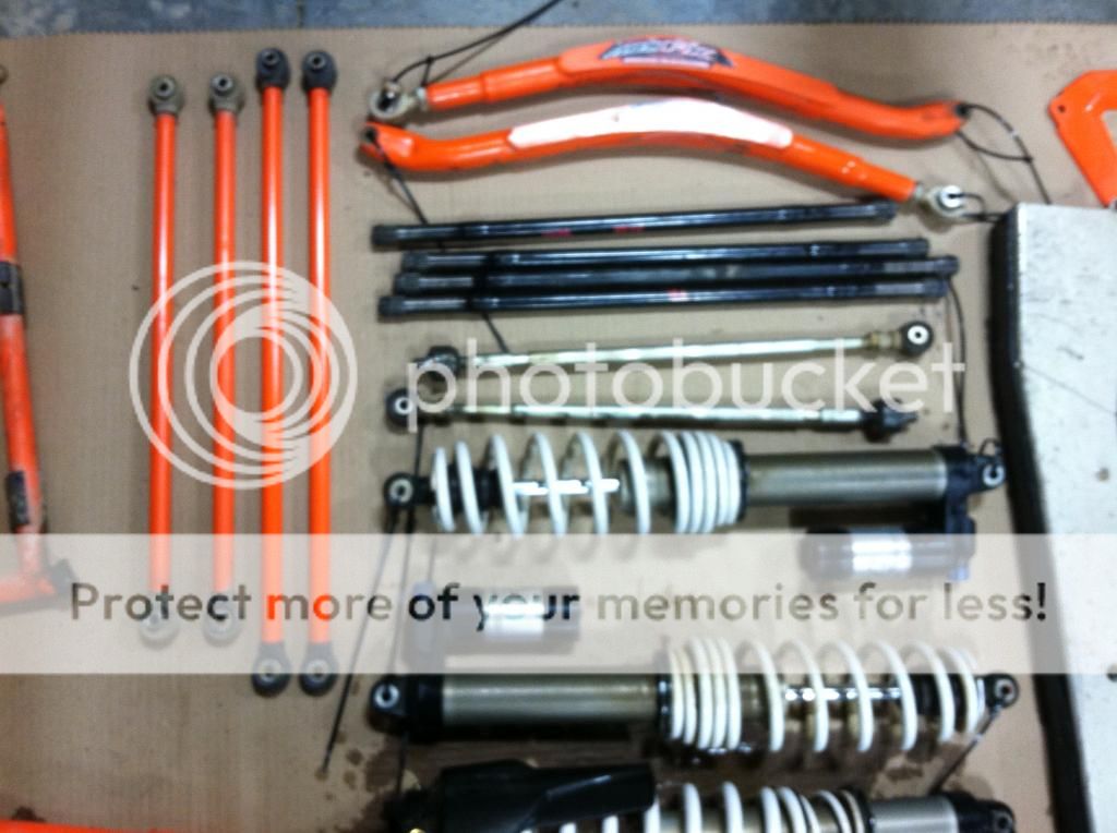 A-arms, trailing arms, axles, radius rods, tie rods for XP 900 ...